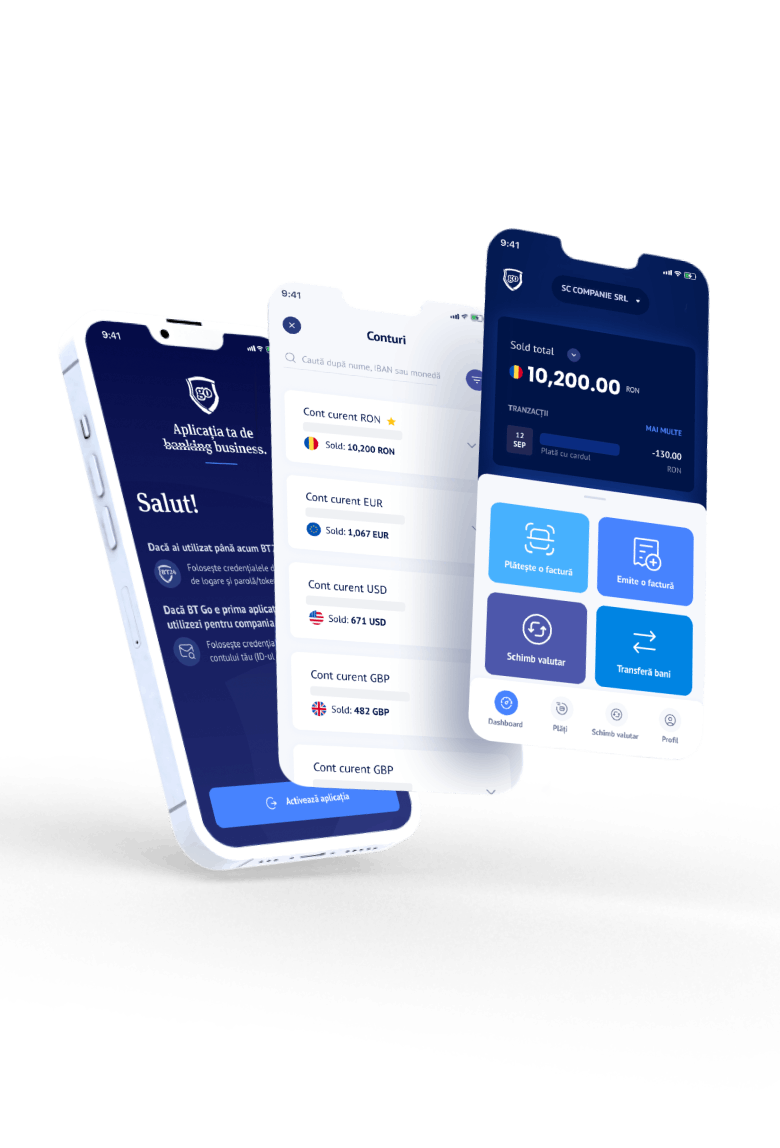 BT GO | Aplicația ta de business