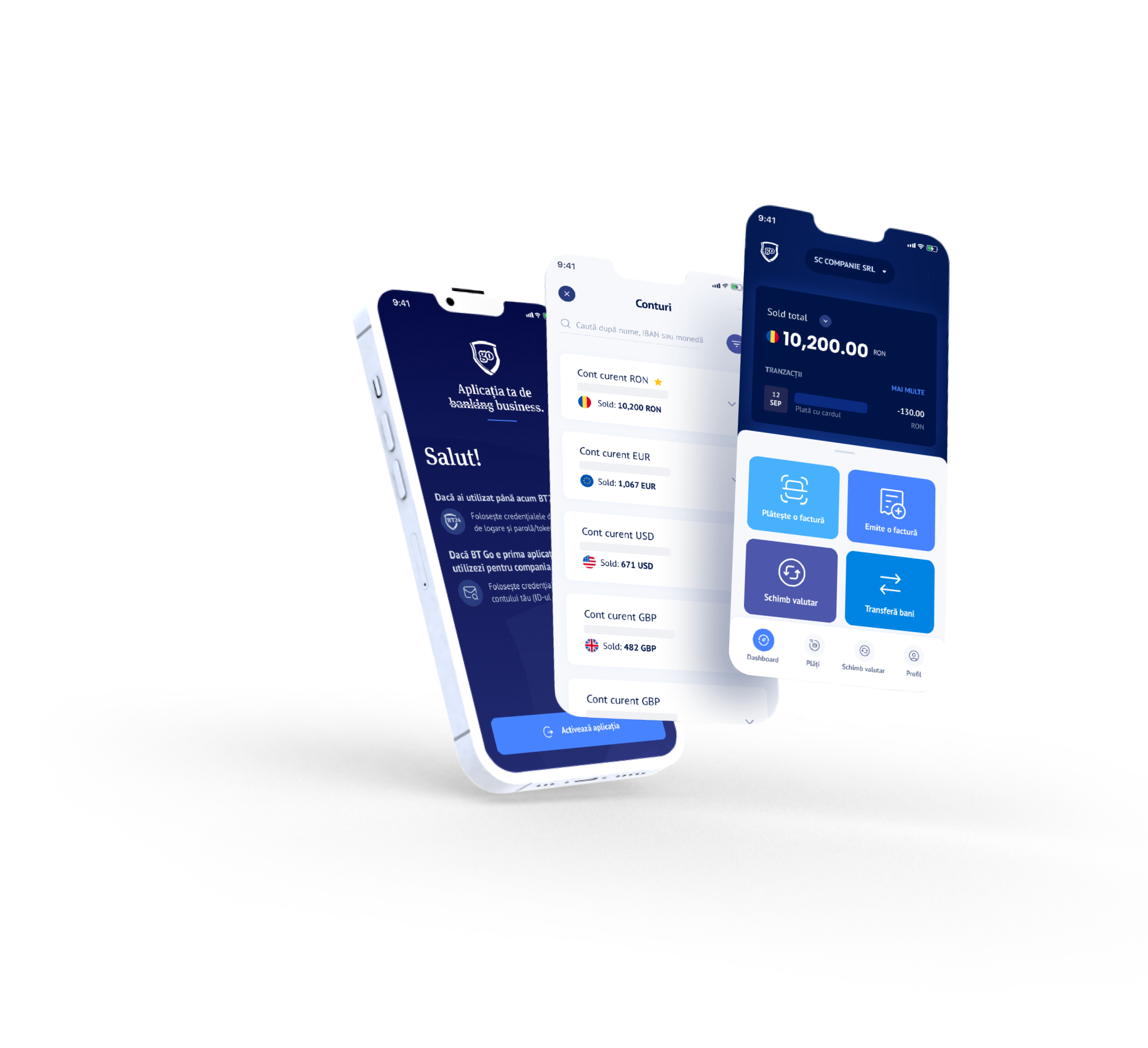 BT GO | Aplicația ta de business